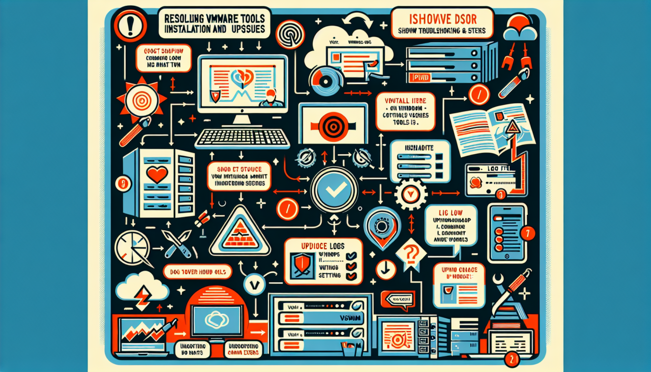 How do I resolve issues with VMware Tools not installing or updating in ...